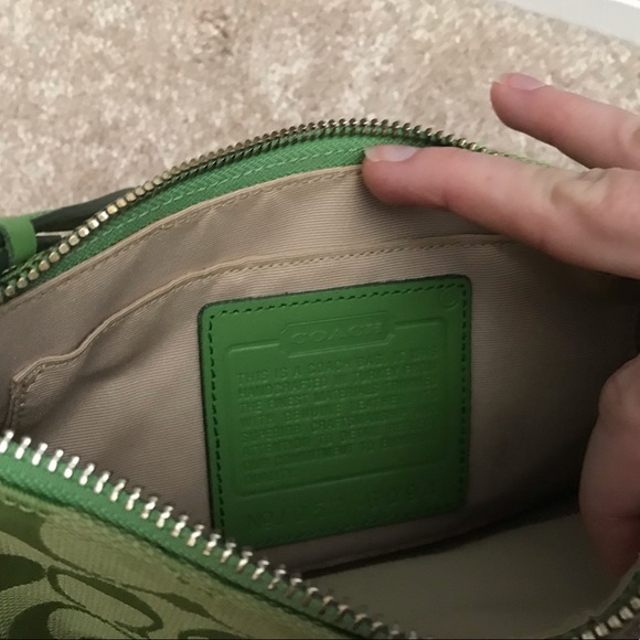 Coach | Bags | Coach Lime Green Wristletmatching Change Purse | Poshmark